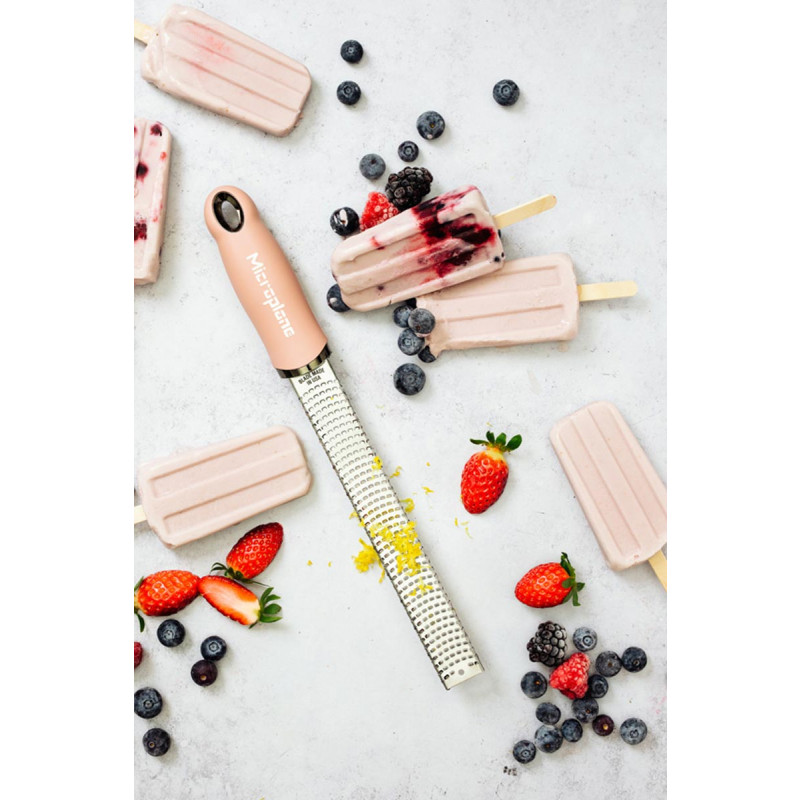 Microplane Premium Classic Zester - Griff altrosa