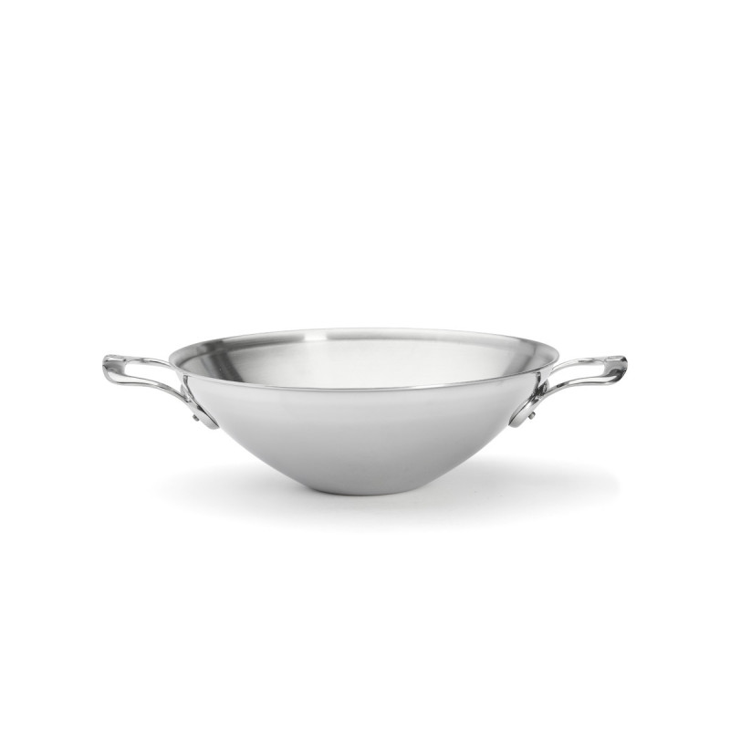 de Buyer Affinity Wok 32 cm - Edelstahl-Mehrschichtmaterial