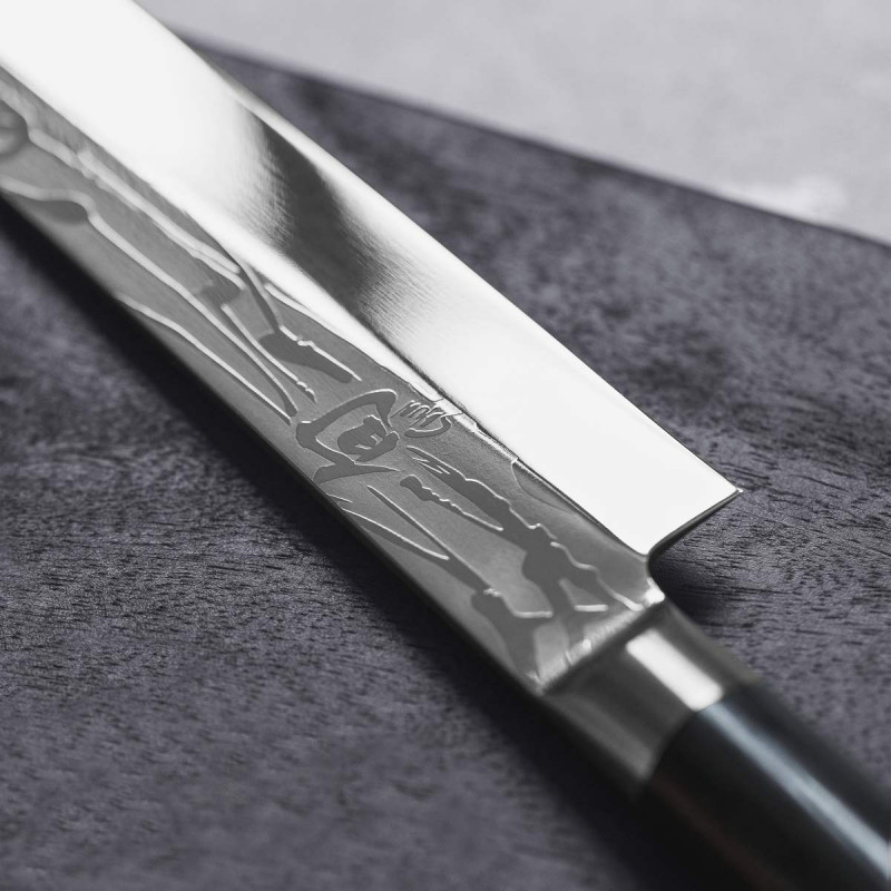 KAI Shun Pro Sho Deba 16,5 cm - A10-Stahl - Griff Pakkaholz